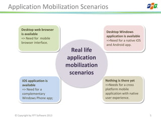 [Vietnam Mobile Day 2013] - Mobilization process for enterprise | PPTX