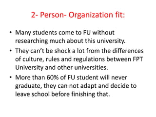 Fpt uni student presentation | PPT