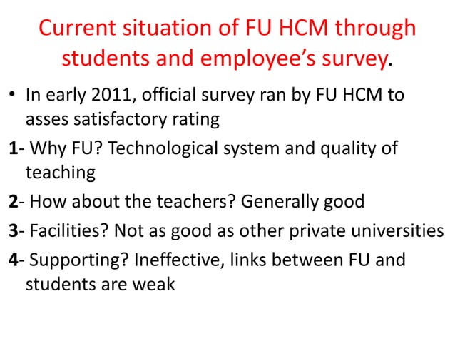 Fpt uni student presentation | PPT