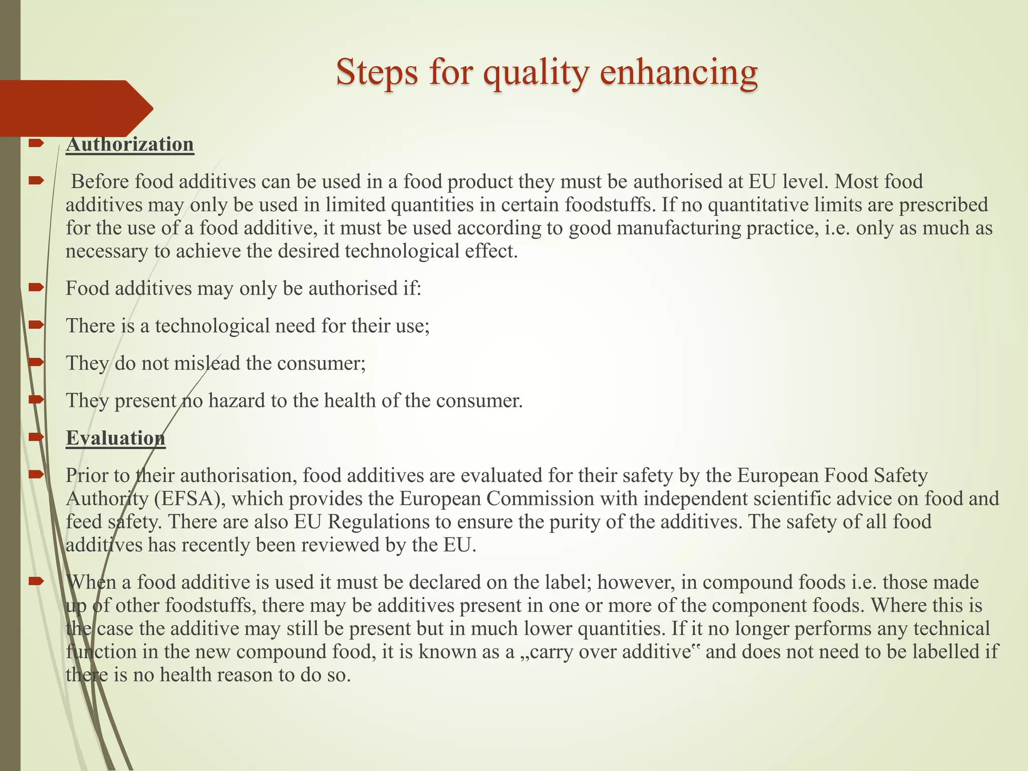 Sea food seafty and additives | PPTX