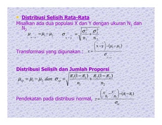 Fp unsam 2009 sampling dan-distribusi-sampling | PDF