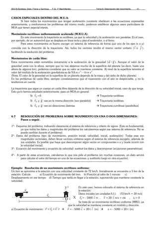 Fq1bt6 Cinematica | PDF