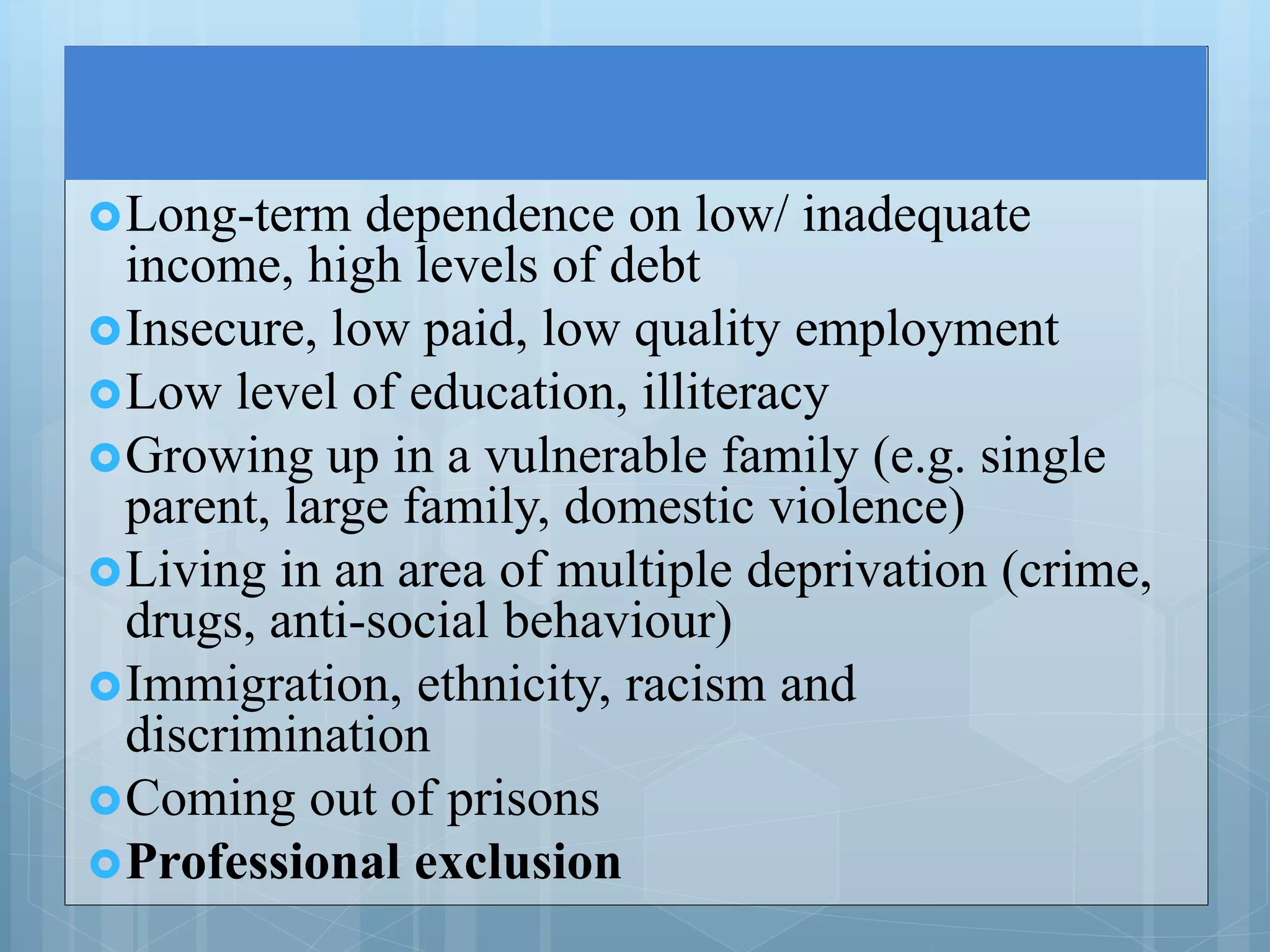 Marginalisation | PPTX