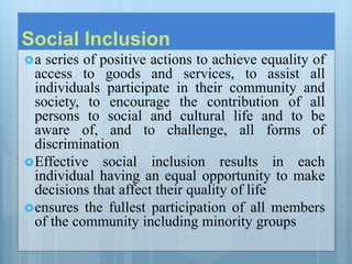 Marginalisation | PPTX