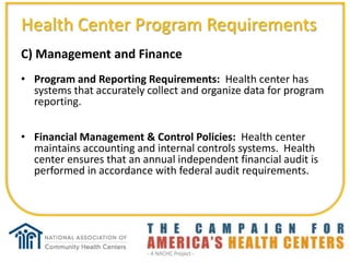 FQHC 101 What is a Community Health Center? | PPTX