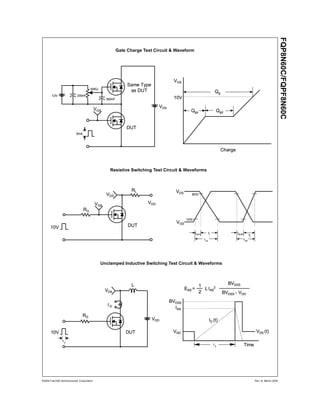 Original N-Channel Mosfet FQP8N60C 8N60C 8N60 600V 7.5A TO-220F New | PDF
