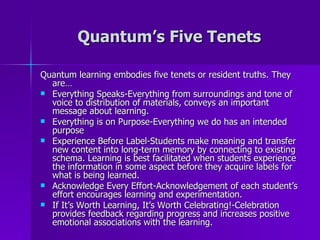 Quantum Teaching | PPT