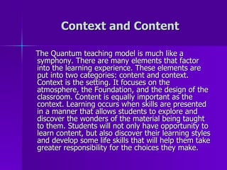 Quantum Teaching | PPT