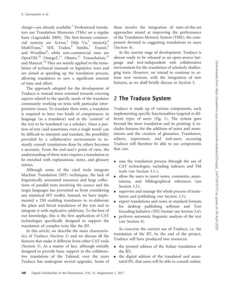 Traduco: A collaborative web-based CAT environment for the interpretation and translation of ...