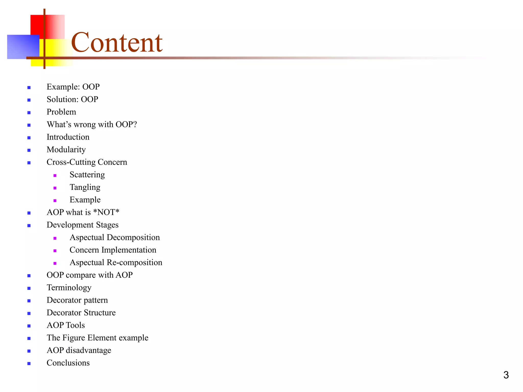Aspect-oriented programming | PPTX