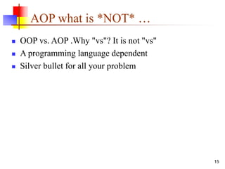 Aspect-oriented programming | PPT