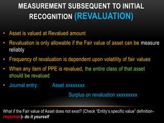 Financial Reporting - Depreciation and Revaluation | PPTX