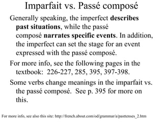 All French verbes Conjugation explained. | PPT