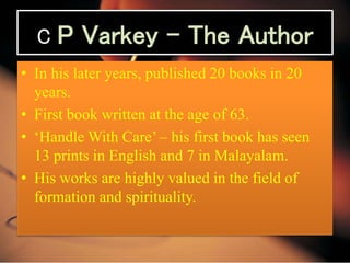 Fr C.P. Varkey, SJ | PPSX