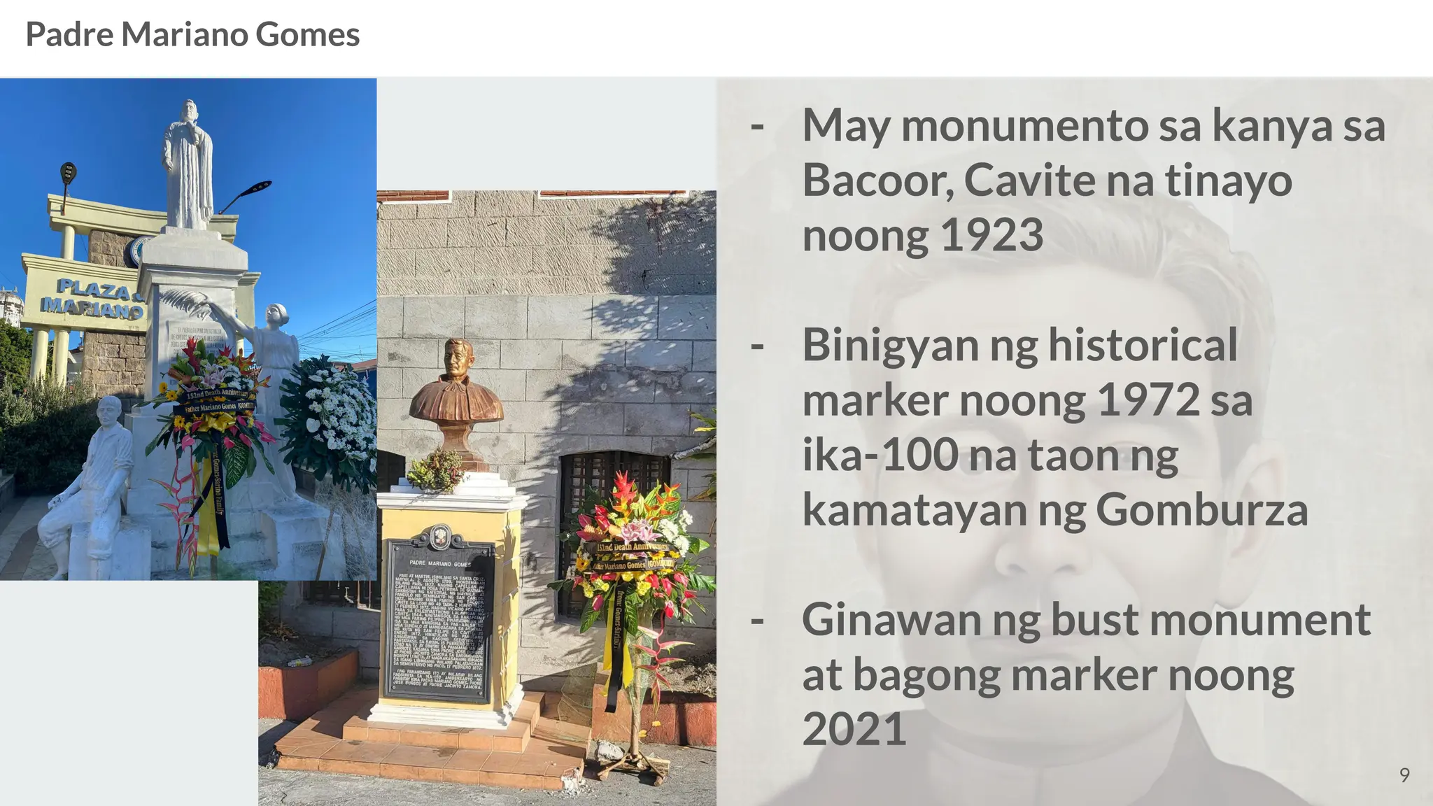 Padre Mariano Gomes (Gomburza): Ang kanyang buhay | PDF