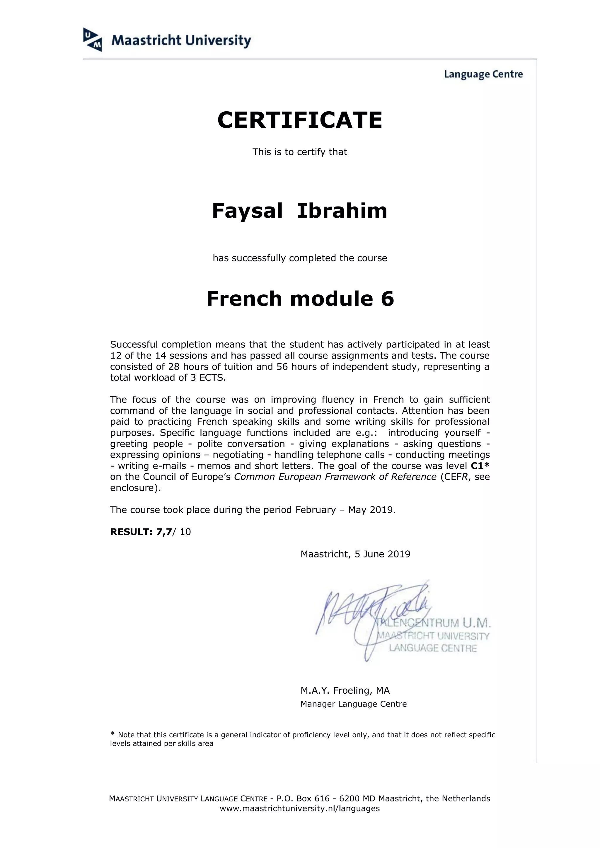 French C1 | PDF