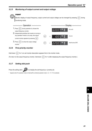 Fr e700 instruction manual(basic) | PDF