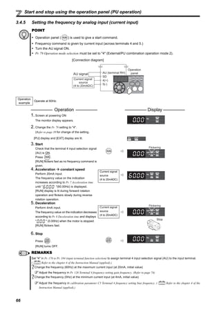 Fr e700 instruction manual(basic) | PDF
