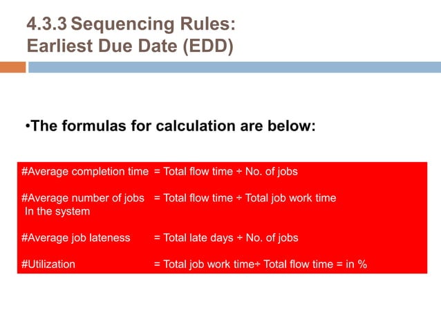 scheduling-sequencing-rules.pptx | Technology & Computing
