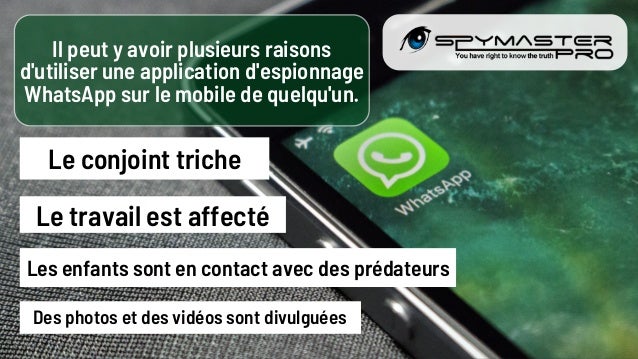 Espionner les messages WhatsApp sans installer sur le téléphone cible | PPT