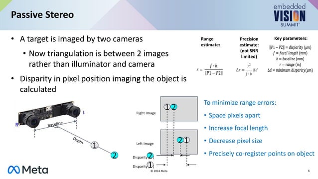 “Introduction to Depth Sensing,” a Presentation from Meta | PDF | 3-D ...