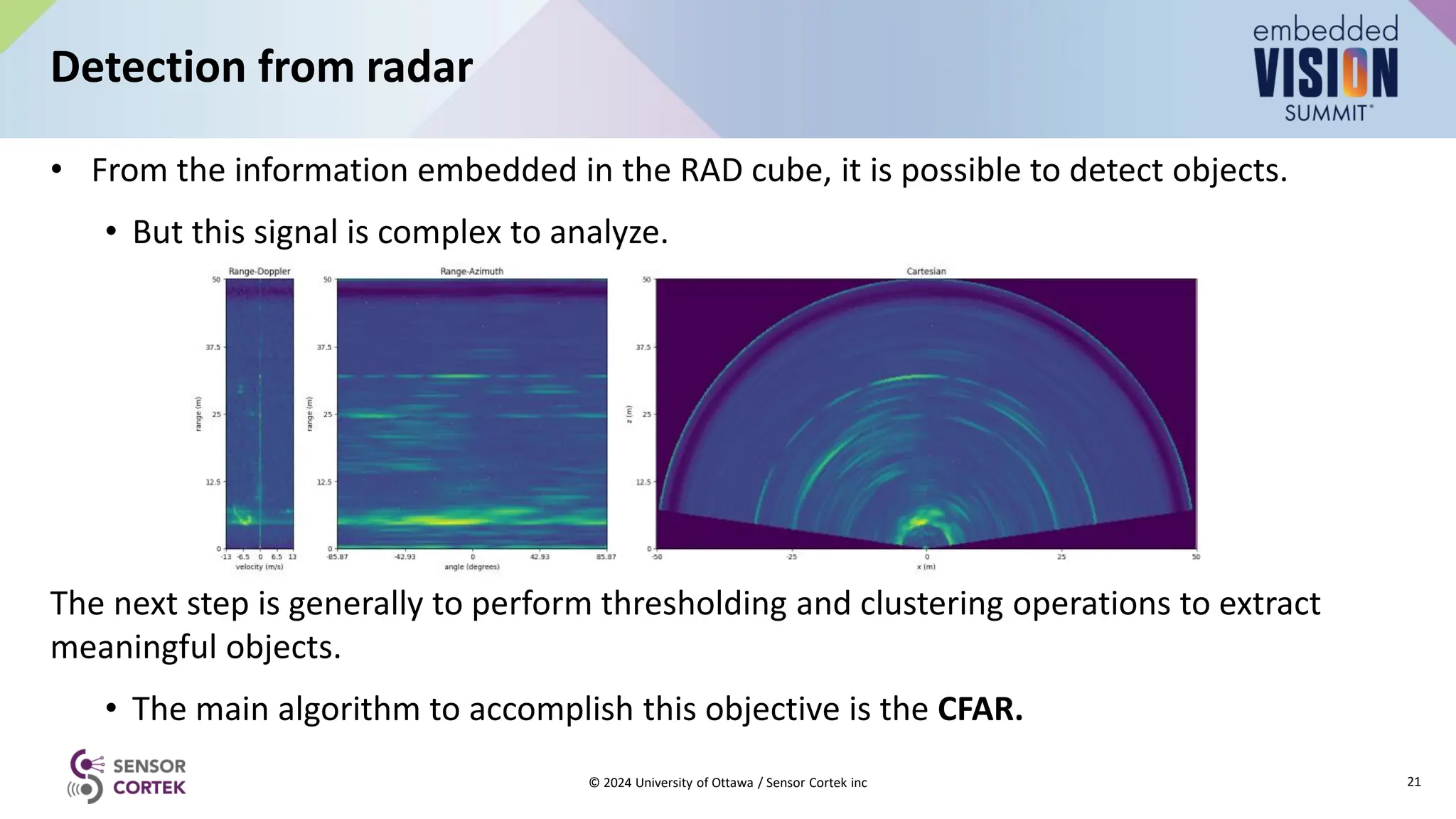 “Introduction to Modern Radar for Machine Perception,” a Presentation ...
