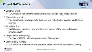 “Introduction to Modern Radar for Machine Perception,” a Presentation ...