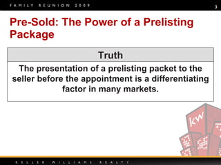 The Power of a Pre-Listing Package | PPT
