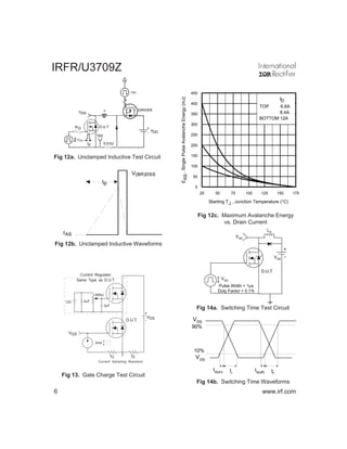 Original N - Channel Mosfet IRFR3709ZTRPBF FR3709Z 3709 FR3709 TO-252 ...