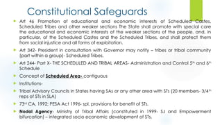 FRA And Eco tourism in India and its constitutional safeguard .pptx