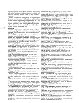 Fraanje (1999) Use of Wood in new Dutch one family Dwellings since 1969 | PDF