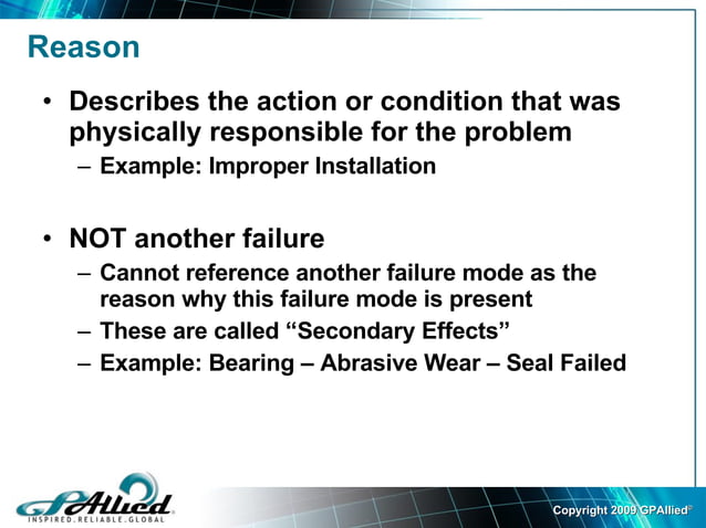 FRACAS, Failure Reporting Analysis, Corrective Action System | PPT