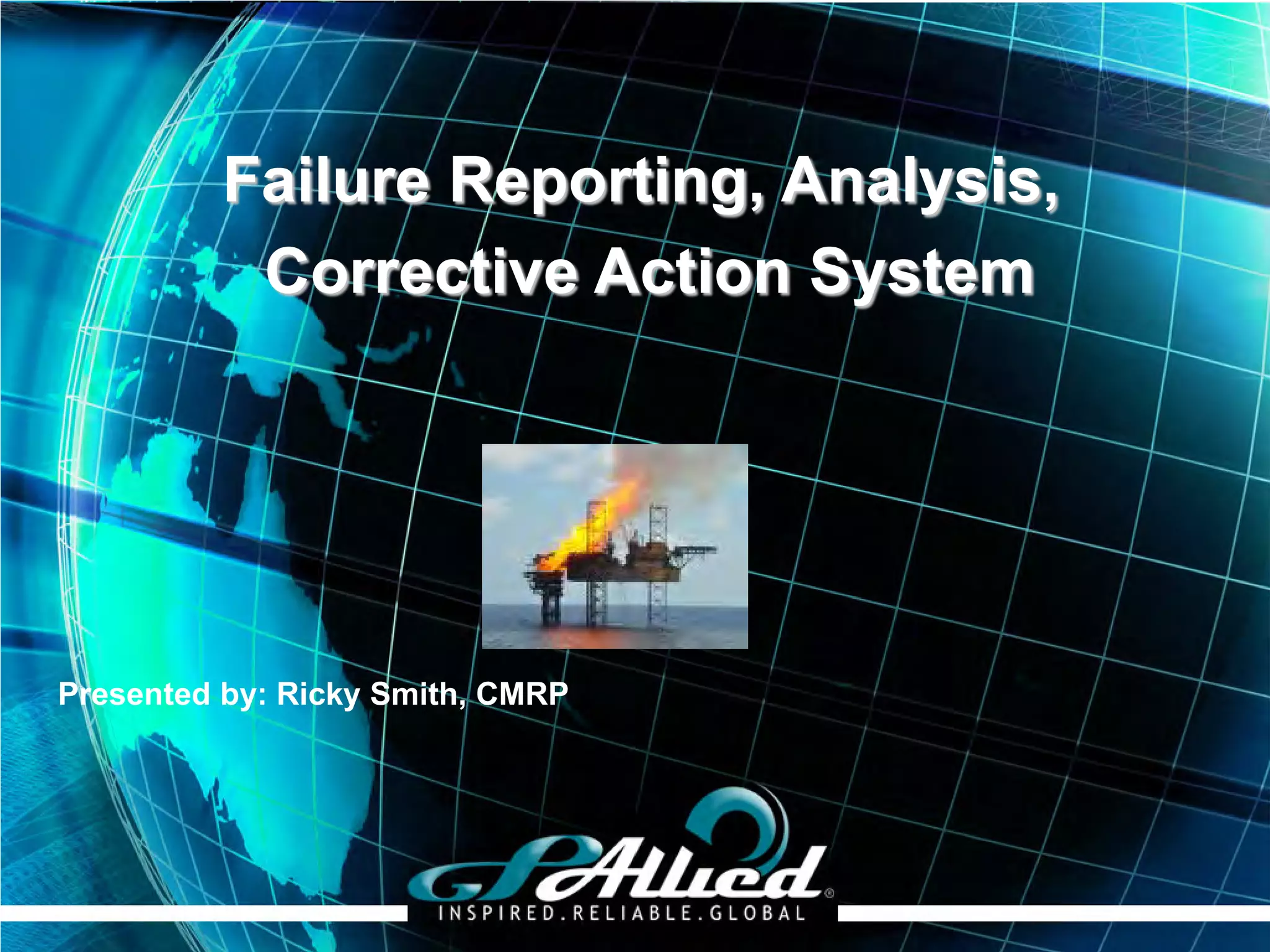 Failure Reporting, Analysis, Corrective Action System | PDF