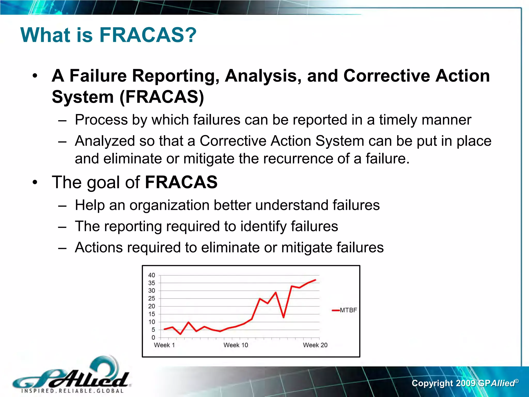 Failure Reporting, Analysis, Corrective Action System | PDF