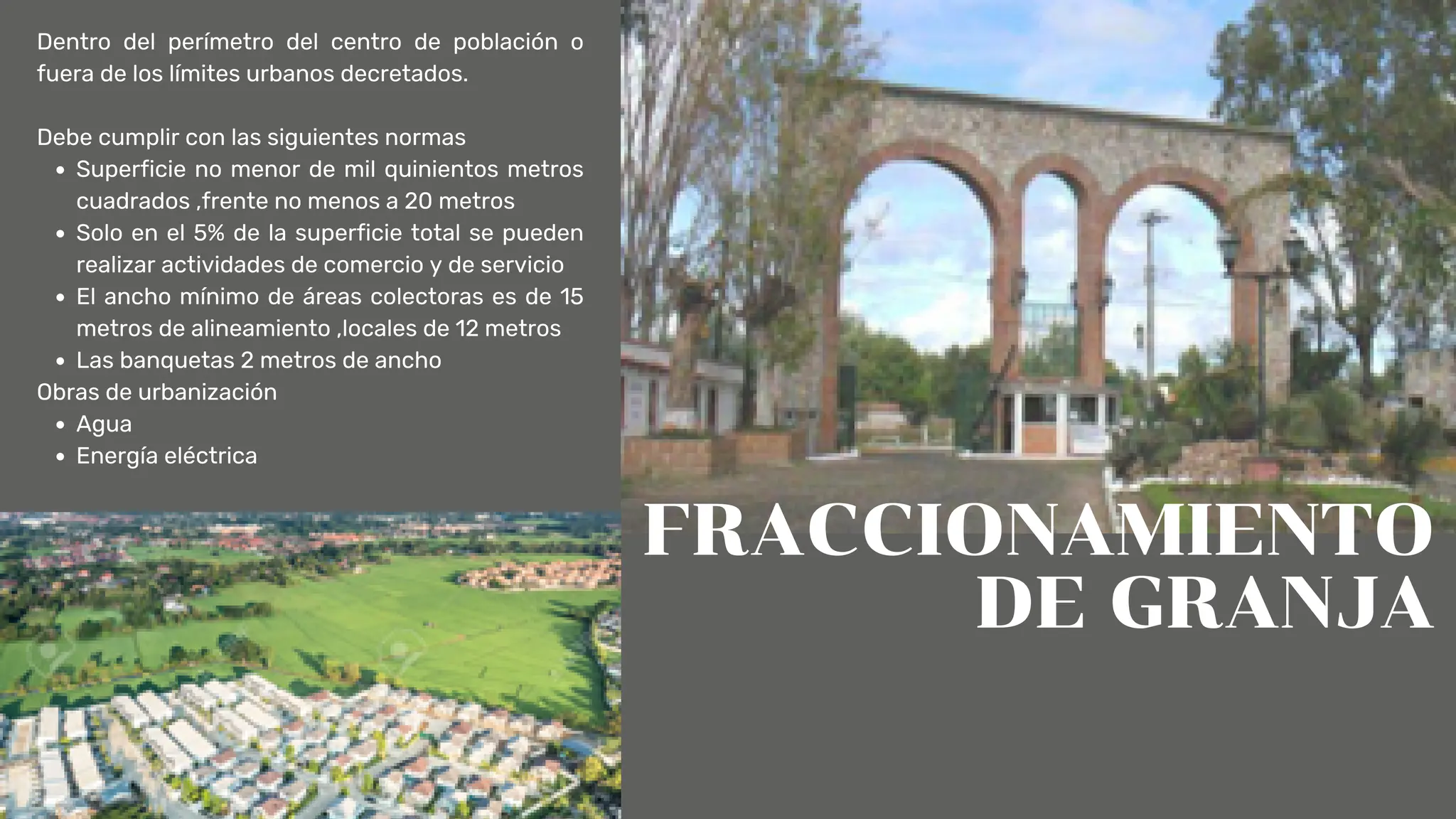 Fraccionamientos, Cos (ocupación del suelo) y Cus (uso del suelo) | PDF