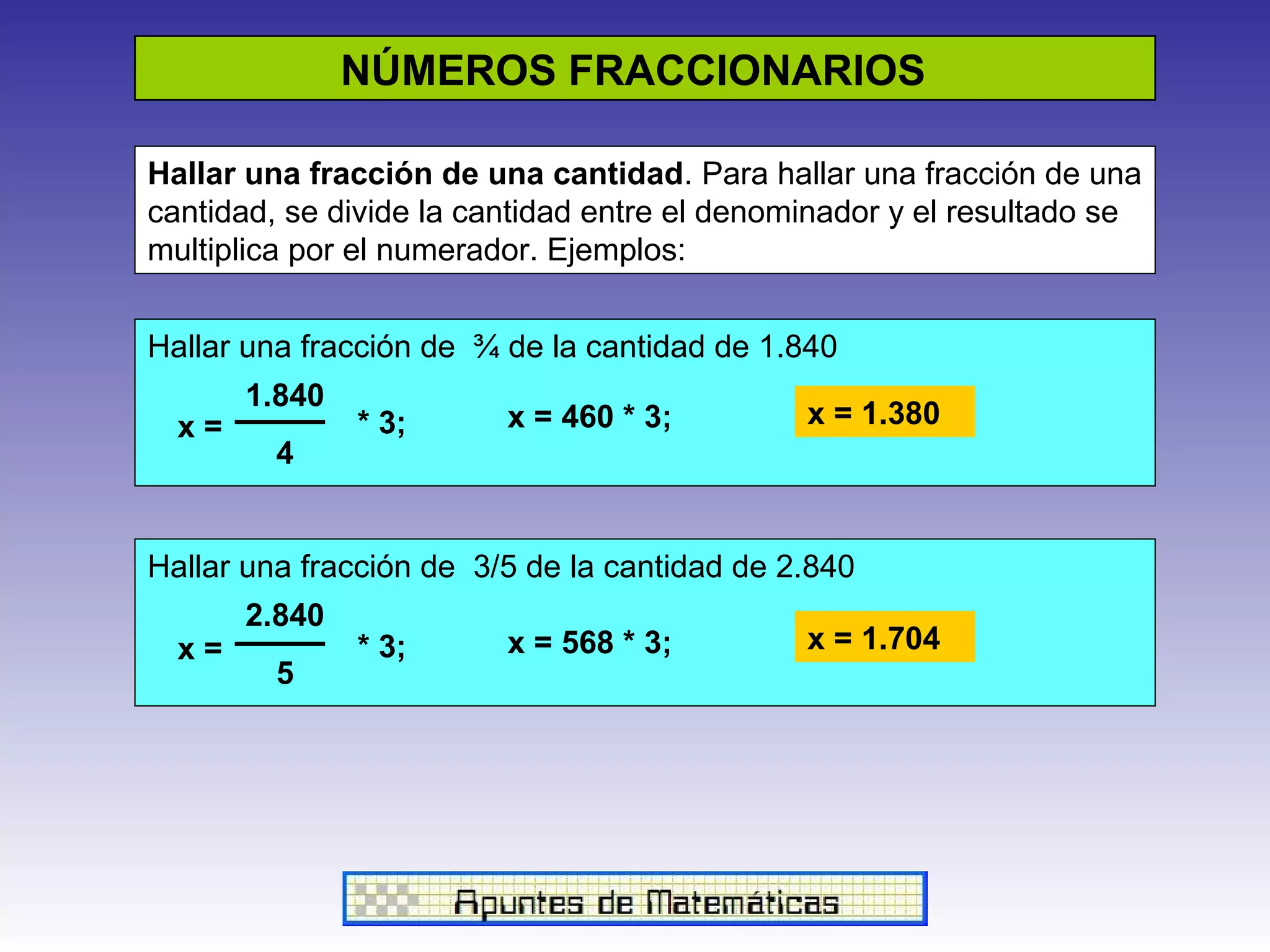 Fraccionarios (2) | PPS | Science