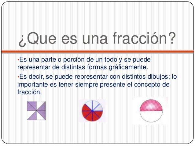 Fracciones