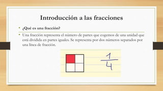Números Fraccionarios | PPTX