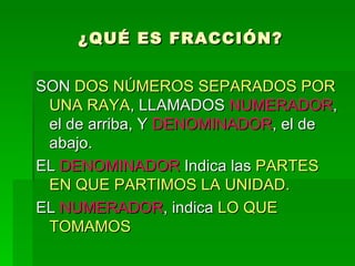 Fracciones | PPT
