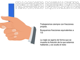 Fracciones 3 reglas de fracciones | PPT