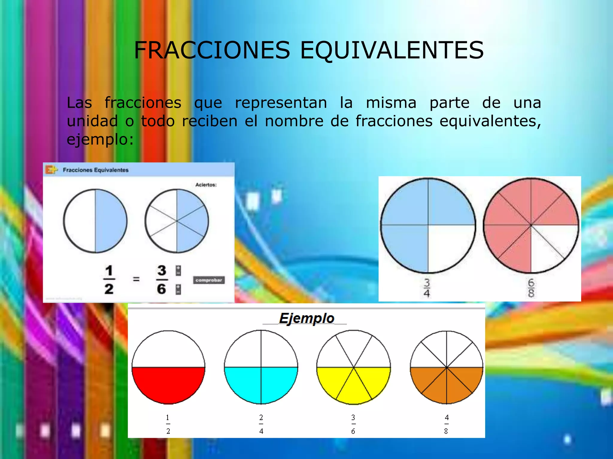 FRACCIONES EQUIVALENTES | PPT