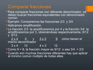 Fracciones equivalentes cz | PPT