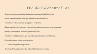 Fracking | PPT