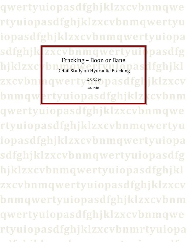 Fracking 14 | PDF