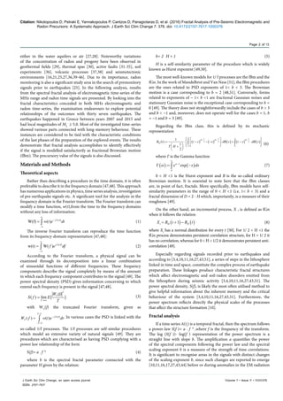 Fractal analysis-of-preseismic-electromagnetic-and-radon-precursors ...