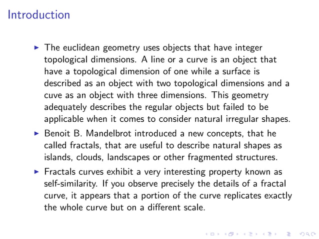 the minkowski curve | PDF