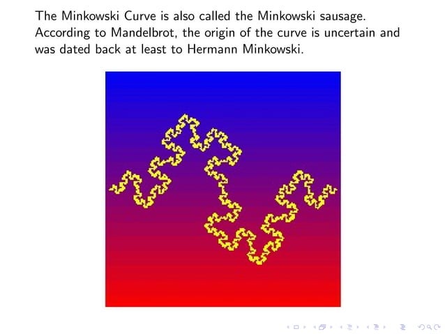 the minkowski curve | PDF