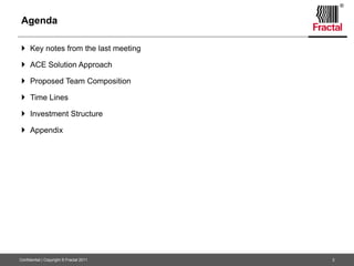 Fractal analytics ace solution | PPTX