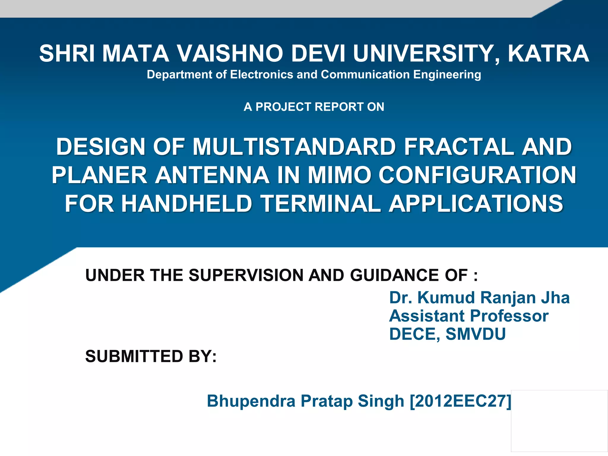 Major Project Presentation | PPT