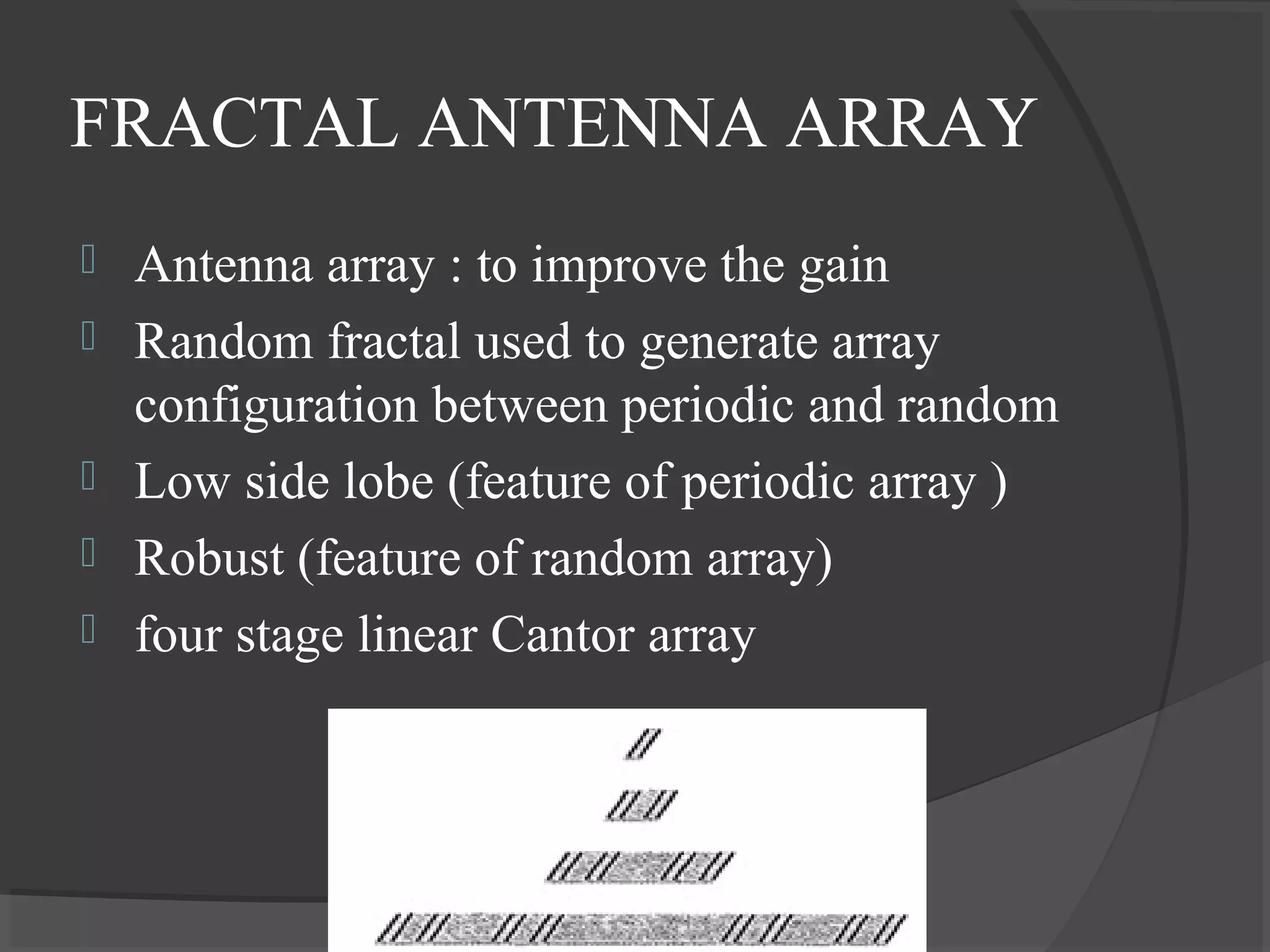Fractal antennas ppt | PPT